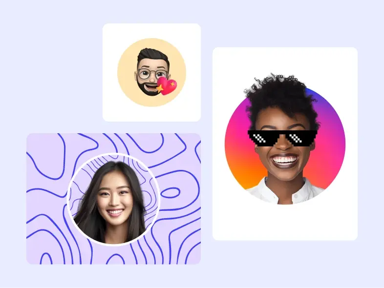 Free Round Profile Picture Maker | Photoroom
